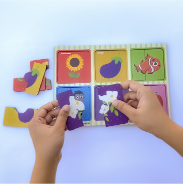 2 Piece Wooden Puzzles – YaY Play