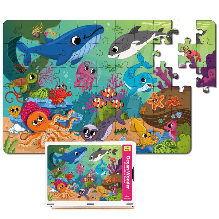 Ocean Wonder 60 Pieces Floor Puzzle 4 Years+ – YaY Play